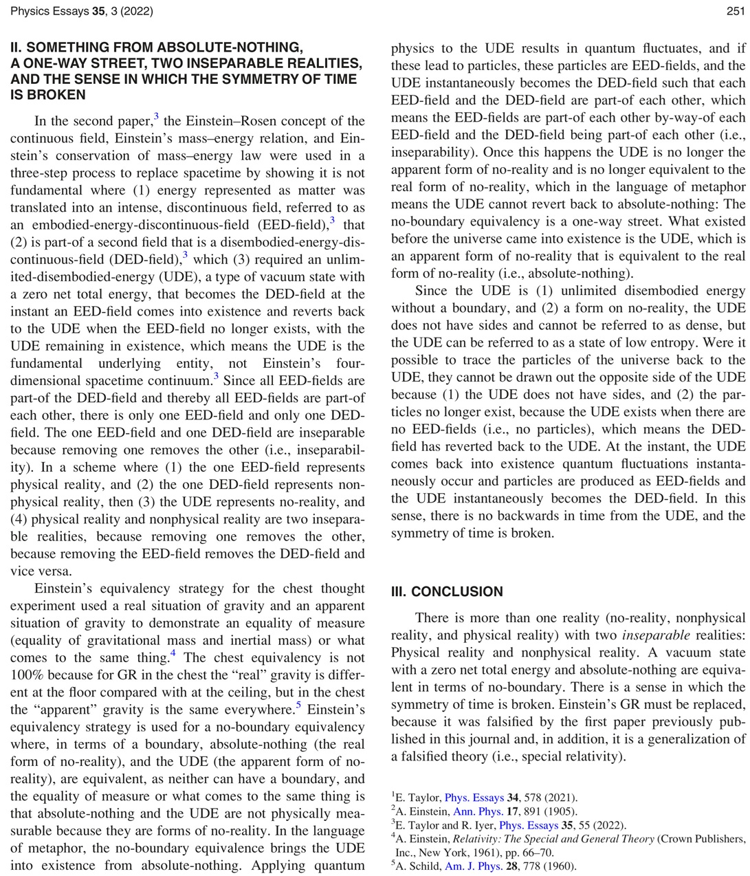 Published Paper 3 – Discontinuum Physics